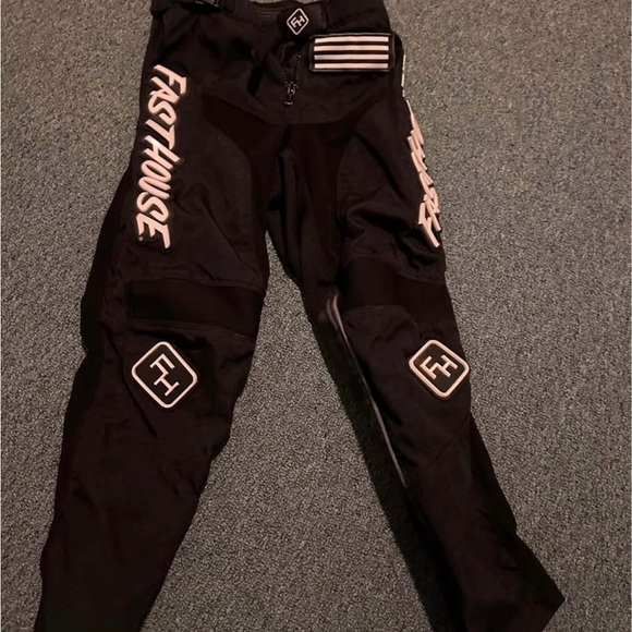 Fasthouse | Other | Fasthouse Kids Black Racing Pants | Poshmark